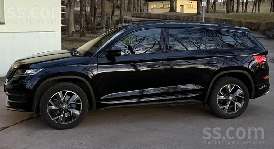 Черный Шкода Kodiaq 2020 в Рига, объемом двигателя 2.00 л и пробегом 78 тыс. км за 26000 €, фото 5 на AUTOMOTO.COM.LV