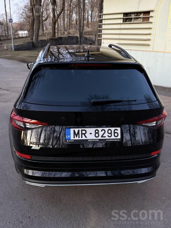 Black Skoda Kodiaq 2020 in Riga, with an engine capacity of 2.00 L and mileage of 78 thousand km for 26000 €, photo 5 on AUTOMOTO.COM.LV