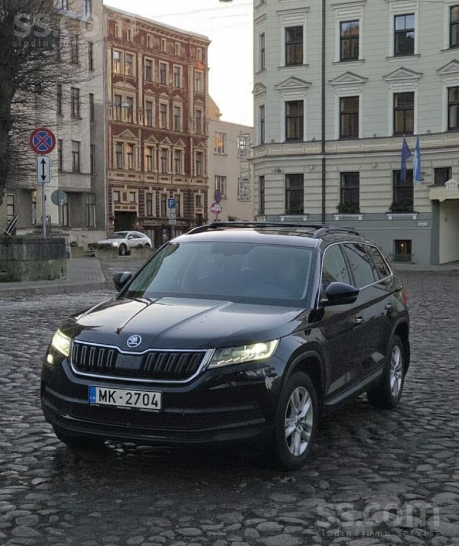 Melns Skoda Kodiaq 2020 Rīga, ar dzinēja tilpumu 1.50 L un nobraukumu 146 tūkst. km par 17900 €, foto 1 vietnē AUTOMOTO.COM.LV