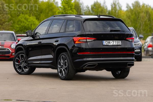 Melns Skoda Kodiaq 2020 Rīga, ar dzinēja tilpumu 2.00 L un nobraukumu 0 tūkst. km par 25900 €, foto 4 vietnē AUTOMOTO.COM.LV