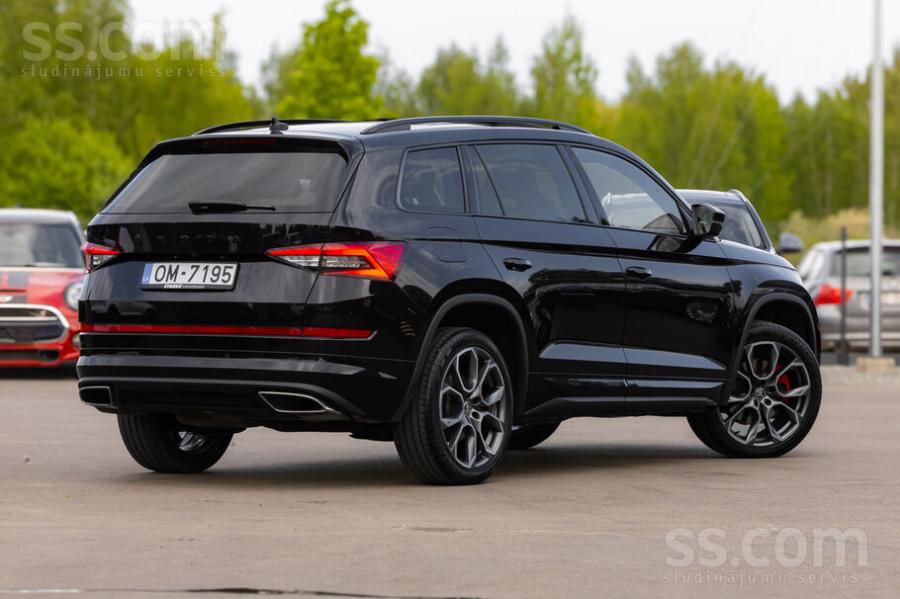 Черный Шкода Kodiaq 2020 в Рига, объемом двигателя 2.00 л и пробегом 0 тыс. км за 25900 €, фото 7 на AUTOMOTO.COM.LV