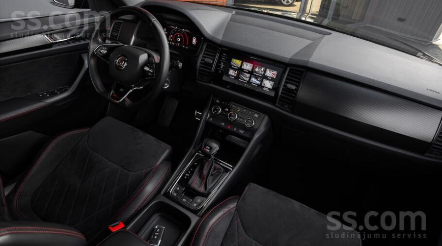 Черный Шкода Kodiaq 2020 в Рига, объемом двигателя 2.00 л и пробегом 0 тыс. км за 25900 €, фото 13 на AUTOMOTO.COM.LV