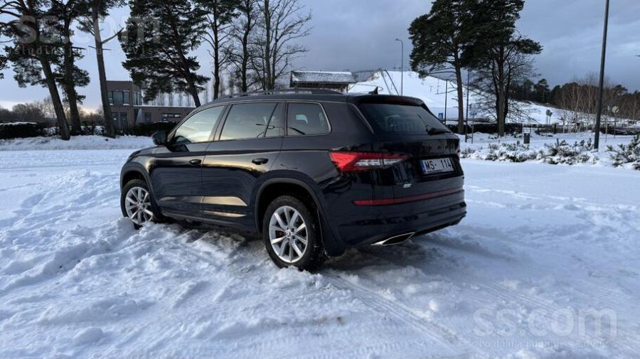 Черный Шкода Kodiaq 2020 в Рига, объемом двигателя 2.00 л и пробегом 197 тыс. км за 25325 €, фото 5 на AUTOMOTO.COM.LV
