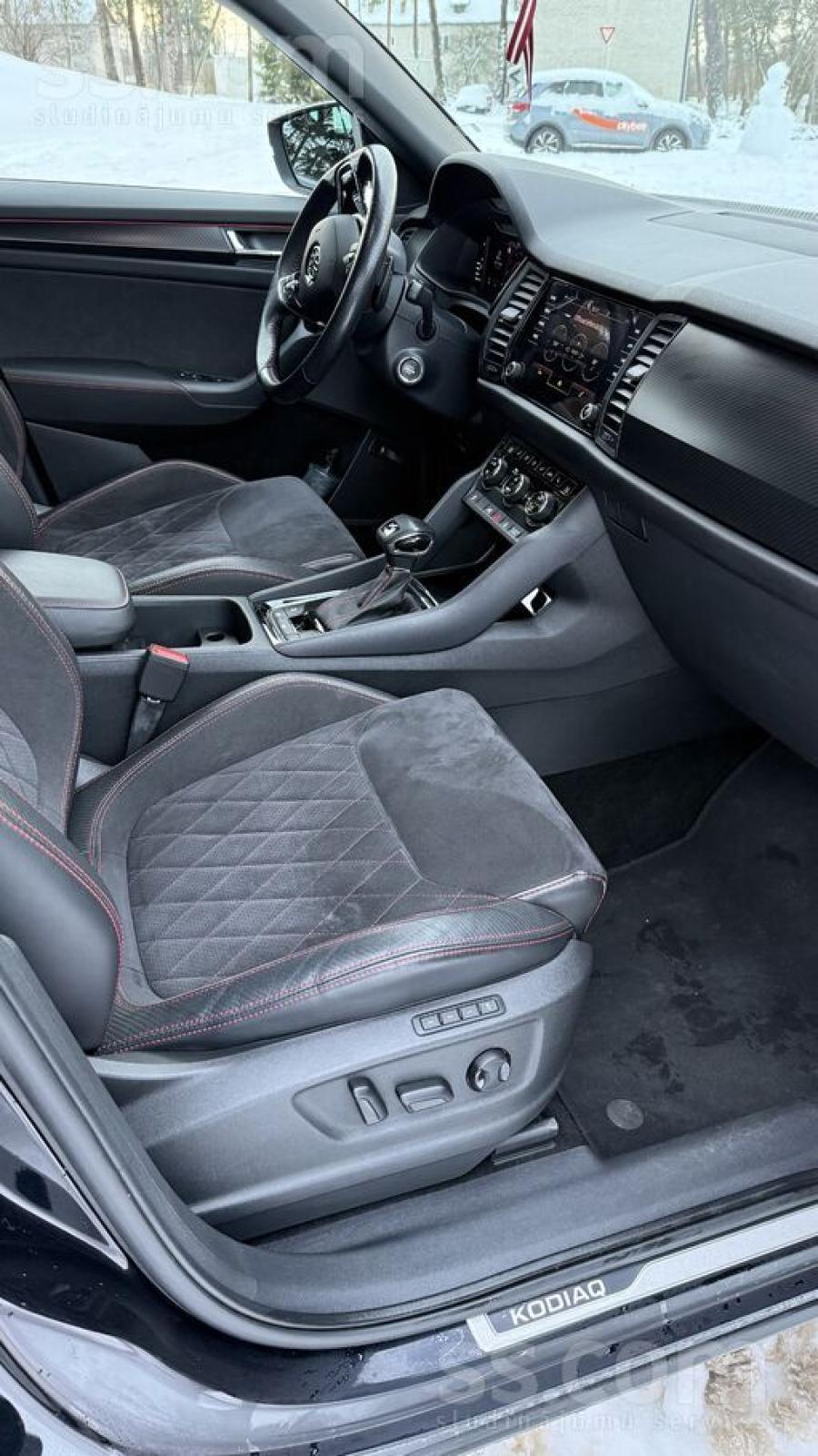 Черный Шкода Kodiaq 2020 в Рига, объемом двигателя 2.00 л и пробегом 197 тыс. км за 25325 €, фото 11 на AUTOMOTO.COM.LV