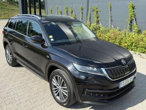 Black Skoda Kodiaq 2020 in Vilnius, with an engine capacity of 2.00 L and mileage of 290 thousand km for 16200 €, photo  on AUTOMOTO.COM.LV