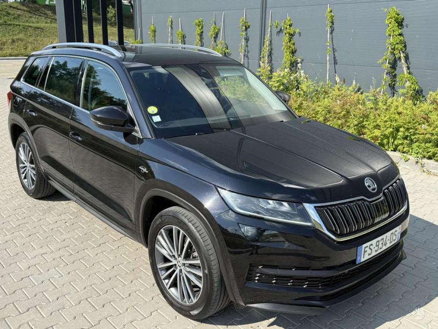 Black Skoda Kodiaq 2020 in Vilnius, with an engine capacity of 2.00 L and mileage of 290 thousand km for 16200 €, photo 1 on AUTOMOTO.COM.LV