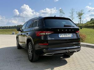 Black Skoda Kodiaq 2020 in Vilnius, with an engine capacity of 2.00 L and mileage of 290 thousand km for 16200 €, photo 9 on AUTOMOTO.COM.LV