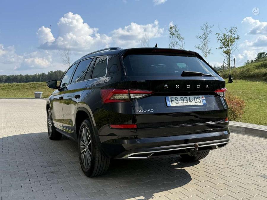 Black Skoda Kodiaq 2020 in Vilnius, with an engine capacity of 2.00 L and mileage of 290 thousand km for 16200 €, photo 9 on AUTOMOTO.COM.LV