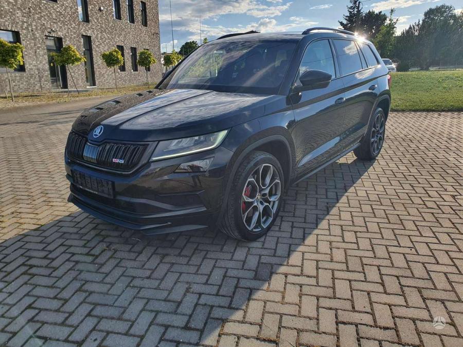 Черный Шкода Kodiaq 2020 в Расейняй, объемом двигателя 1.97 л и пробегом 215 тыс. км за 22700 €, фото 1 на AUTOMOTO.COM.LV
