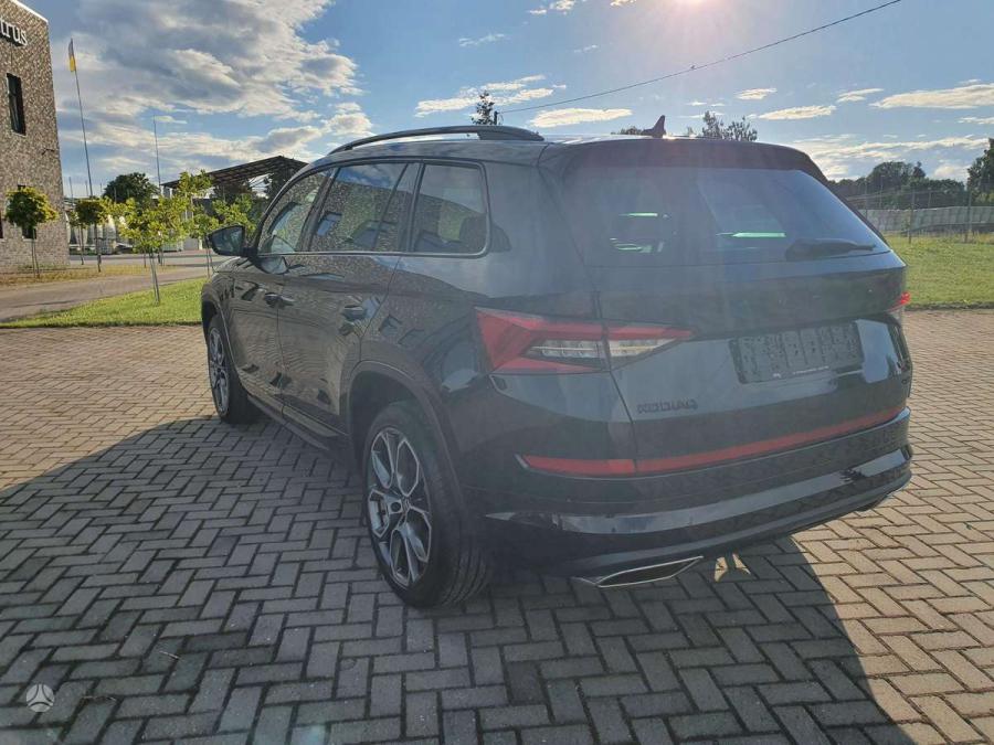 Черный Шкода Kodiaq 2020 в Расейняй, объемом двигателя 1.97 л и пробегом 215 тыс. км за 22700 €, фото 4 на AUTOMOTO.COM.LV