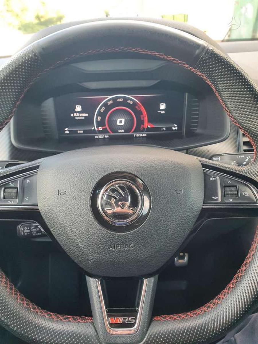 Черный Шкода Kodiaq 2020 в Расейняй, объемом двигателя 1.97 л и пробегом 215 тыс. км за 22700 €, фото 6 на AUTOMOTO.COM.LV