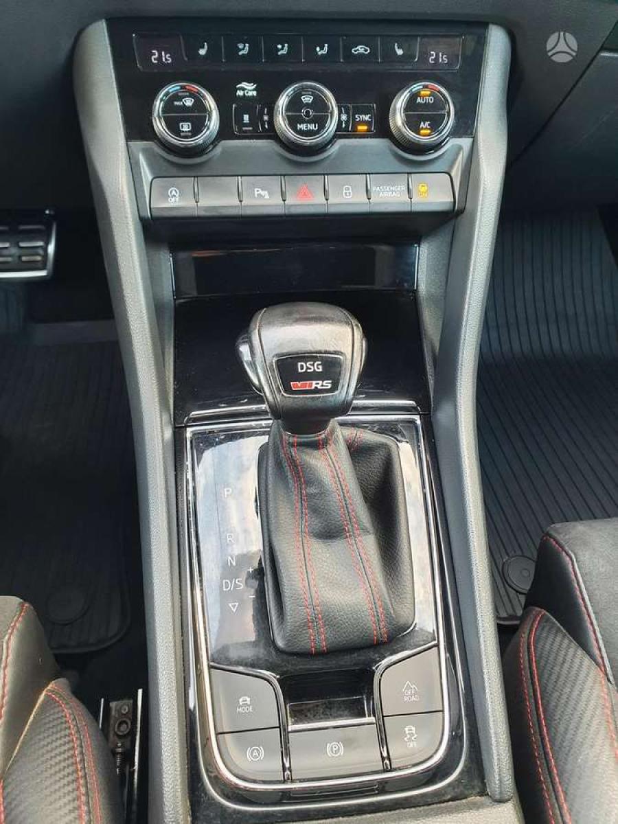 Черный Шкода Kodiaq 2020 в Расейняй, объемом двигателя 1.97 л и пробегом 215 тыс. км за 22700 €, фото 7 на AUTOMOTO.COM.LV