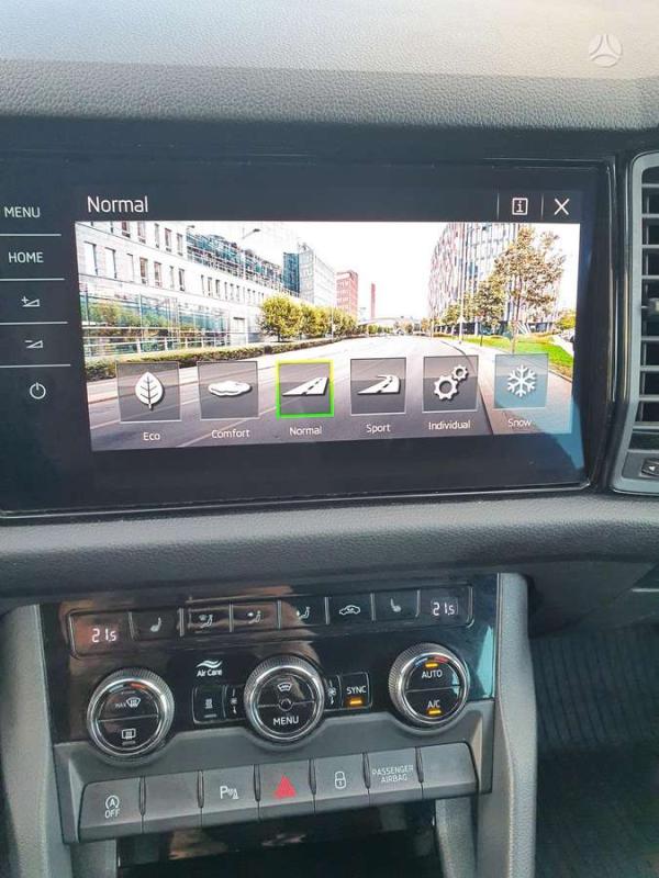 Черный Шкода Kodiaq 2020 в Расейняй, объемом двигателя 1.97 л и пробегом 215 тыс. км за 22700 €, фото 8 на AUTOMOTO.COM.LV