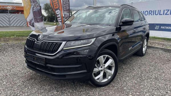 Черный Шкода Kodiaq 2020 в Мариямполе, объемом двигателя 1.97 л и пробегом 281 тыс. км за 18500 €, фото 1 на AUTOMOTO.COM.LV