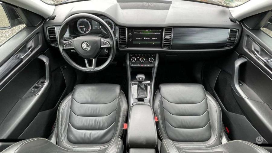 Черный Шкода Kodiaq 2020 в Мариямполе, объемом двигателя 1.97 л и пробегом 281 тыс. км за 18500 €, фото 3 на AUTOMOTO.COM.LV
