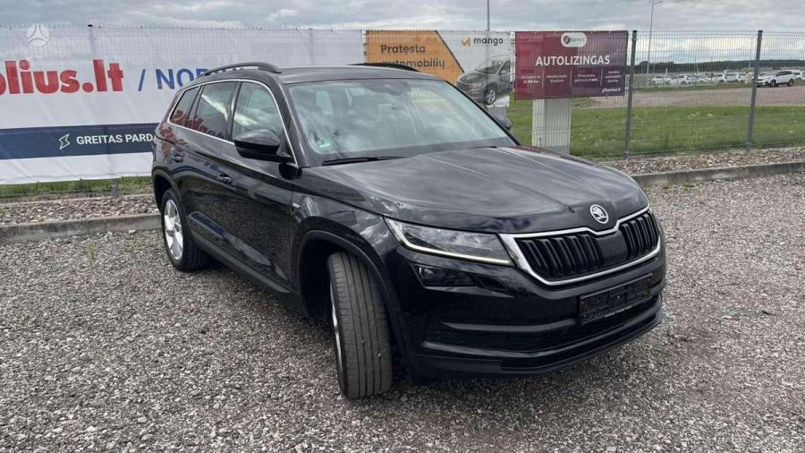 Черный Шкода Kodiaq 2020 в Мариямполе, объемом двигателя 1.97 л и пробегом 281 тыс. км за 18500 €, фото 9 на AUTOMOTO.COM.LV