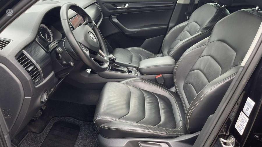 Черный Шкода Kodiaq 2020 в Мариямполе, объемом двигателя 1.97 л и пробегом 281 тыс. км за 18500 €, фото 16 на AUTOMOTO.COM.LV