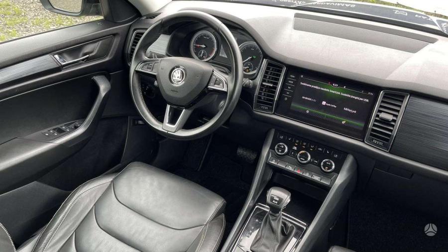 Черный Шкода Kodiaq 2020 в Мариямполе, объемом двигателя 1.97 л и пробегом 281 тыс. км за 18500 €, фото 21 на AUTOMOTO.COM.LV