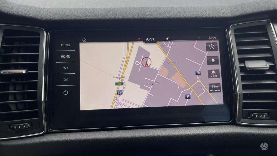 Черный Шкода Kodiaq 2020 в Мариямполе, объемом двигателя 1.97 л и пробегом 281 тыс. км за 18500 €, фото 29 на AUTOMOTO.COM.LV