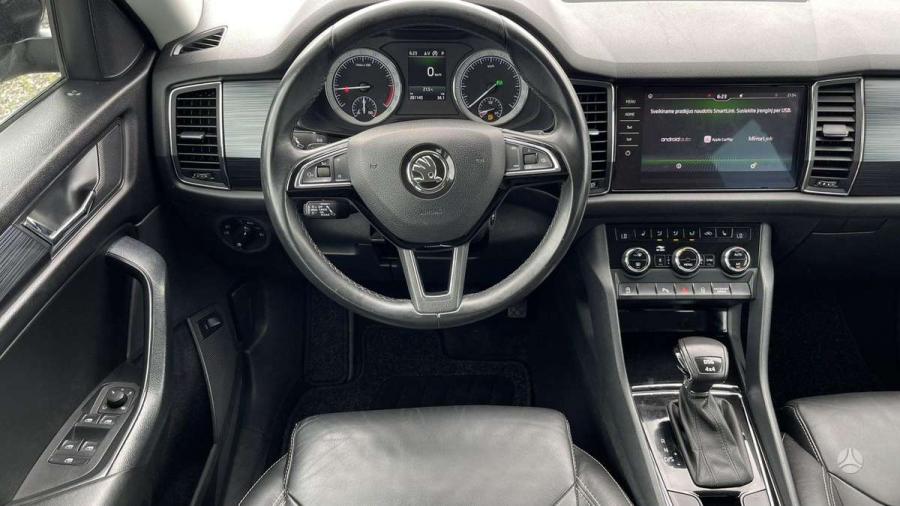 Черный Шкода Kodiaq 2020 в Мариямполе, объемом двигателя 1.97 л и пробегом 281 тыс. км за 18500 €, фото 34 на AUTOMOTO.COM.LV