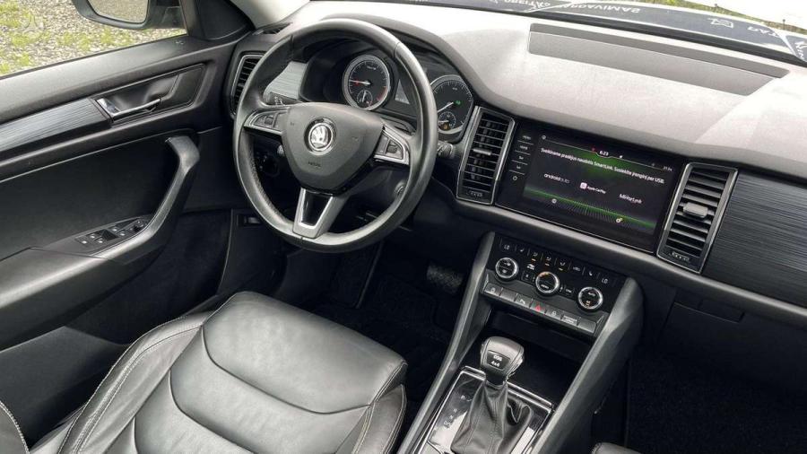 Черный Шкода Kodiaq 2020 в Мариямполе, объемом двигателя 1.97 л и пробегом 281 тыс. км за 18500 €, фото 35 на AUTOMOTO.COM.LV