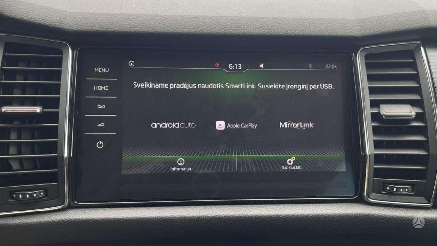 Черный Шкода Kodiaq 2020 в Мариямполе, объемом двигателя 1.97 л и пробегом 281 тыс. км за 18500 €, фото 41 на AUTOMOTO.COM.LV