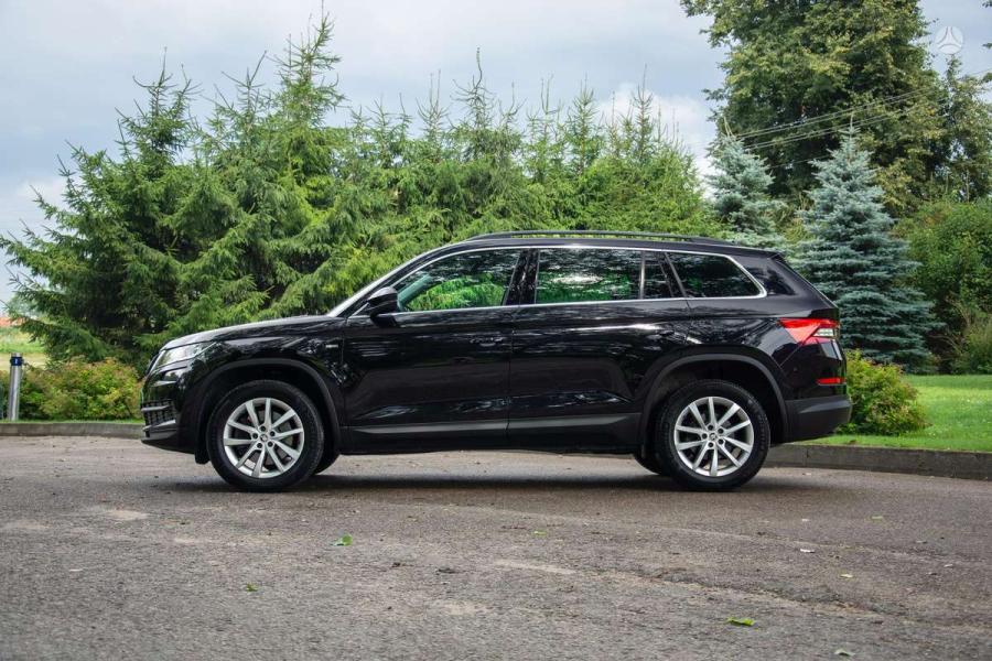 Черный Шкода Kodiaq 2020 в Электренай, объемом двигателя 1.98 л и пробегом 204 тыс. км за 19550 €, фото 5 на AUTOMOTO.COM.LV
