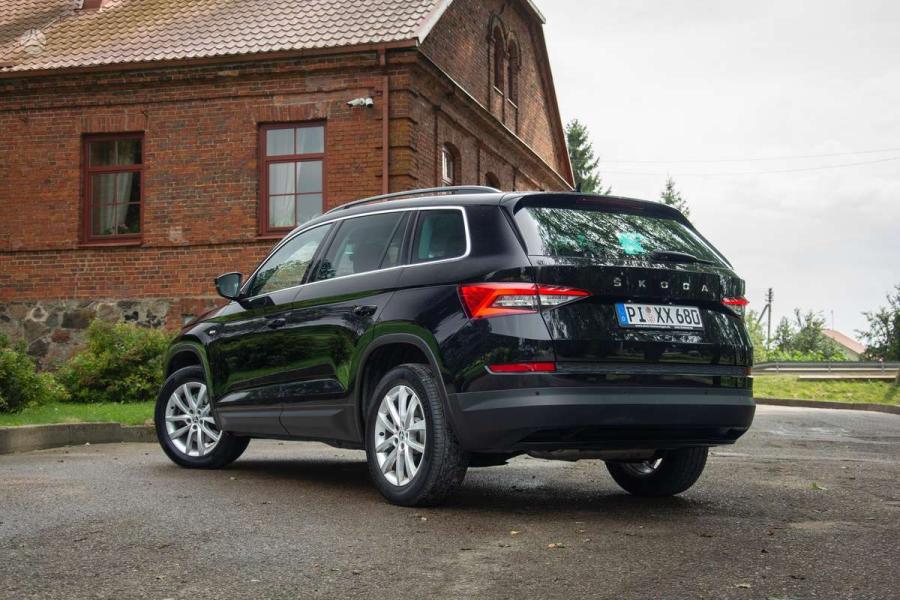 Черный Шкода Kodiaq 2020 в Электренай, объемом двигателя 1.98 л и пробегом 204 тыс. км за 19550 €, фото 6 на AUTOMOTO.COM.LV