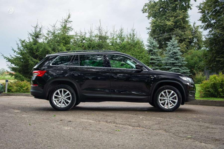Черный Шкода Kodiaq 2020 в Электренай, объемом двигателя 1.98 л и пробегом 204 тыс. км за 19550 €, фото 9 на AUTOMOTO.COM.LV