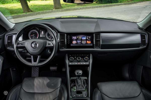 Черный Шкода Kodiaq 2020 в Электренай, объемом двигателя 1.98 л и пробегом 204 тыс. км за 19550 €, фото 9 на AUTOMOTO.COM.LV