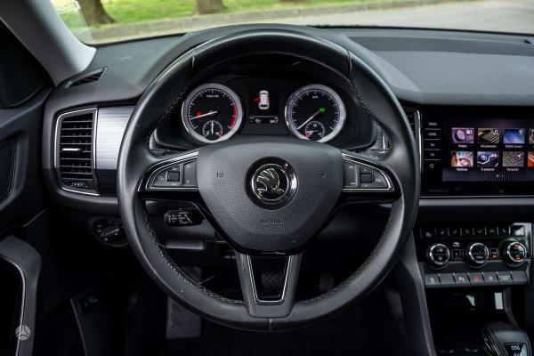 Черный Шкода Kodiaq 2020 в Электренай, объемом двигателя 1.98 л и пробегом 204 тыс. км за 19550 €, фото 10 на AUTOMOTO.COM.LV