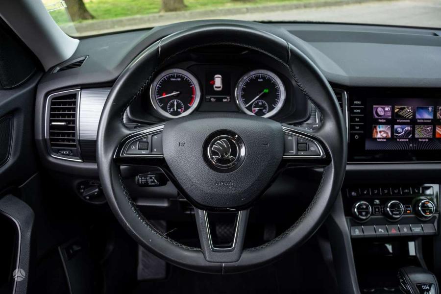 Черный Шкода Kodiaq 2020 в Электренай, объемом двигателя 1.98 л и пробегом 204 тыс. км за 19550 €, фото 11 на AUTOMOTO.COM.LV