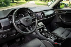 Черный Шкода Kodiaq 2020 в Электренай, объемом двигателя 1.98 л и пробегом 204 тыс. км за 19550 €, фото 13 на AUTOMOTO.COM.LV