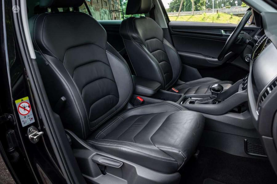 Черный Шкода Kodiaq 2020 в Электренай, объемом двигателя 1.98 л и пробегом 204 тыс. км за 19550 €, фото 15 на AUTOMOTO.COM.LV