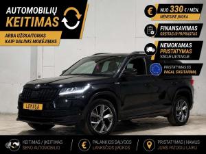 Melns Skoda Kodiaq 2020 Klaipėda, ar dzinēja tilpumu 1.97 L un nobraukumu 224 tūkst. km par 22999 €, foto  vietnē AUTOMOTO.COM.LV