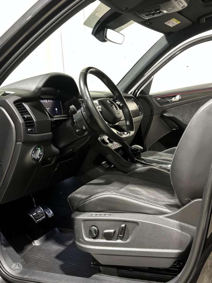 Черный Шкода Kodiaq 2020 в Клайпеда, объемом двигателя 1.97 л и пробегом 224 тыс. км за 22999 €, фото 7 на AUTOMOTO.COM.LV