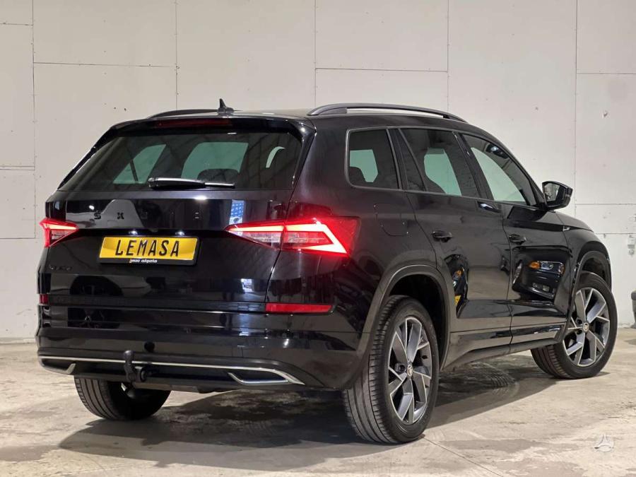 Черный Шкода Kodiaq 2020 в Клайпеда, объемом двигателя 1.97 л и пробегом 224 тыс. км за 22999 €, фото 20 на AUTOMOTO.COM.LV