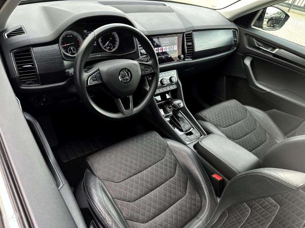 Skoda Kodiaq 2020 in Kaunas on AUTOMOTO.COM.LV Black Skoda Kodiaq 2020 in Kaunas, with an engine capacity of 1.50 L and mileage of 208 thousand km for 17500 €, photo 6 on AUTOMOTO.COM.LV