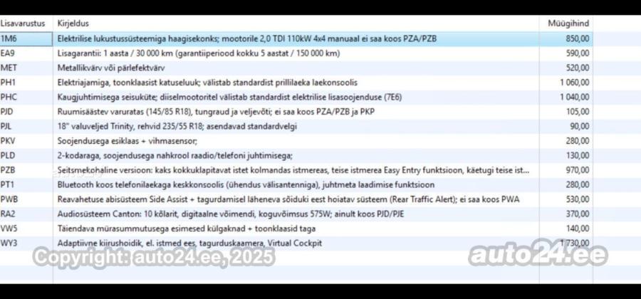 Melns Skoda Kodiaq 2021 Tallina, ar dzinēja tilpumu 2.00 L un nobraukumu 138 tūkst. km par 28100 €, foto 15 vietnē AUTOMOTO.COM.LV