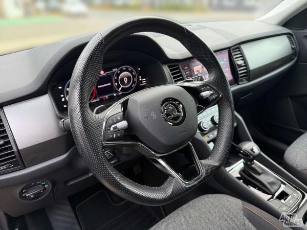 Черный Шкода Kodiaq 2021 в Каунас, объемом двигателя 2.00 л и пробегом 87 тыс. км за 30537 €, фото 8 на AUTOMOTO.COM.LV