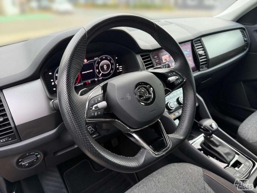 Черный Шкода Kodiaq 2021 в Каунас, объемом двигателя 2.00 л и пробегом 87 тыс. км за 30537 €, фото 8 на AUTOMOTO.COM.LV