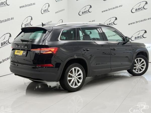 Black Skoda Kodiaq 2021 in Avizieniai, with an engine capacity of 2.00 L and mileage of 109 thousand km for 24900 €, photo 2 on AUTOMOTO.COM.LV