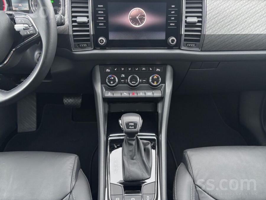 Melns Skoda Kodiaq 2021 Rīga, ar dzinēja tilpumu 2.00 L un nobraukumu 87 tūkst. km par 26230 €, foto 11 vietnē AUTOMOTO.COM.LV