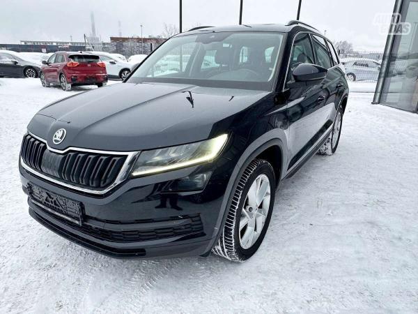 Black Skoda Kodiaq 2021 in Kaunas, with an engine capacity of 1.50 L and mileage of 191 thousand km for 18900 €, photo 1 on AUTOMOTO.COM.LV