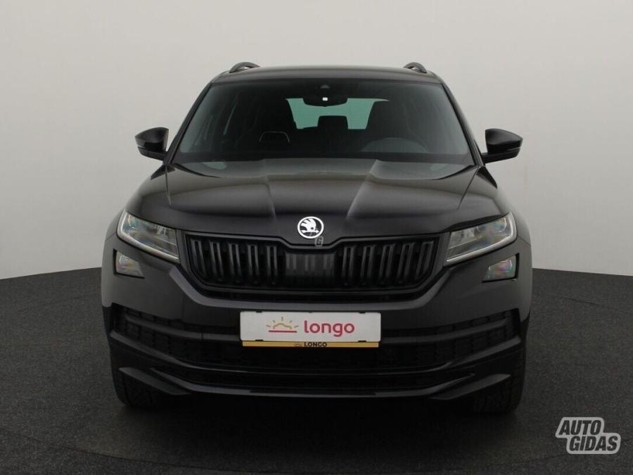 Black Skoda Kodiaq 2021 in Vilnius, with an engine capacity of 1.50 L and mileage of 166 thousand km for 23999 €, photo 3 on AUTOMOTO.COM.LV
