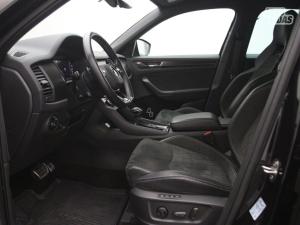 Black Skoda Kodiaq 2021 in Vilnius, with an engine capacity of 1.50 L and mileage of 166 thousand km for 23999 €, photo 4 on AUTOMOTO.COM.LV