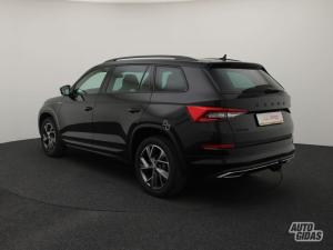 Black Skoda Kodiaq 2021 in Vilnius, with an engine capacity of 1.50 L and mileage of 166 thousand km for 23999 €, photo 7 on AUTOMOTO.COM.LV