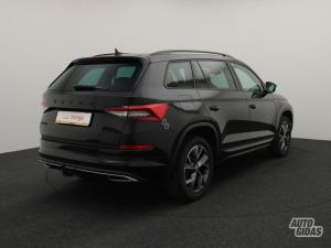 Black Skoda Kodiaq 2021 in Vilnius, with an engine capacity of 1.50 L and mileage of 166 thousand km for 23999 €, photo 8 on AUTOMOTO.COM.LV