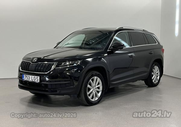 Black Skoda Kodiaq 2021 in Tallinn, with an engine capacity of 2.00 L and mileage of 128 thousand km for 24500 €, photo 1 on AUTOMOTO.COM.LV