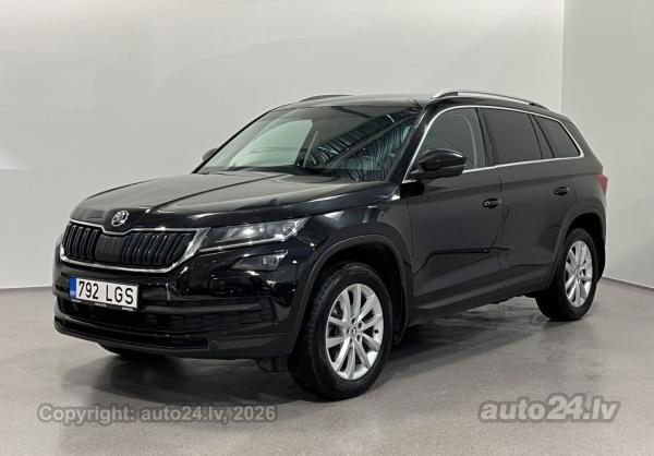 Melns Skoda Kodiaq 2021 Tallina, ar dzinēja tilpumu 2.00 L un nobraukumu 121 tūkst. km par 24900 €, foto 1 vietnē AUTOMOTO.COM.LV